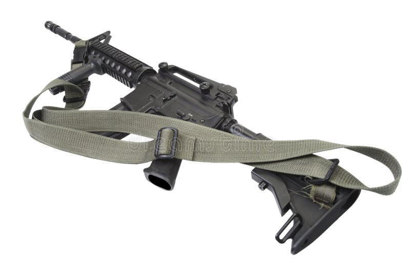 M4 carbine stock photo. Image of automatic, black, assault - 112435452
