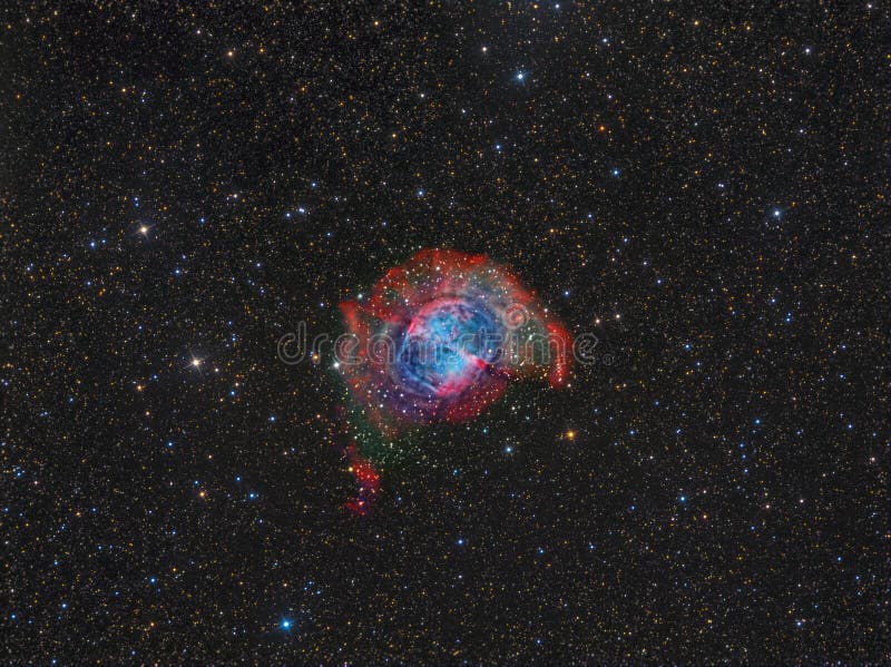 M27 Dumbbell Nebula stock image. Image of light, planetarium - 39153225