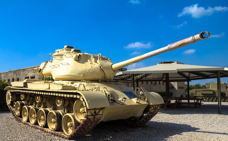 M47 E1/E2 Patton Main Battle Tank Latrun, Israël Photo stock éditorial ...