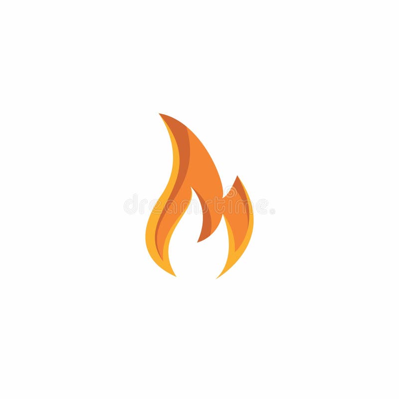 Fire Text Logo Vector. Wooden Matches Logo Stock Illustration ...