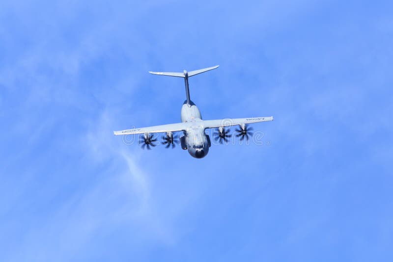 A400M in flight editorial stock image. Image of bulk - 95263139