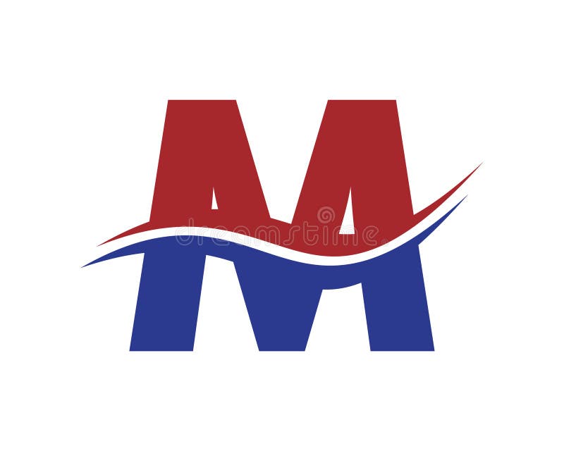 M Flow Logo Icon Template 1 Stock Vector - Illustration of advertising ...