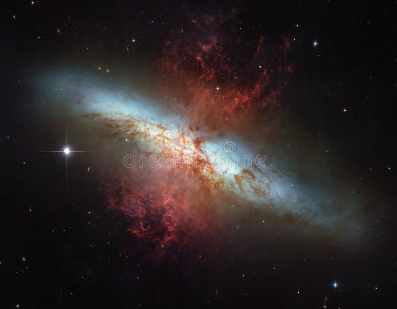 The M82 Galaxy is Breathtaking Some Elements Courtesy of Nasa Stock ...