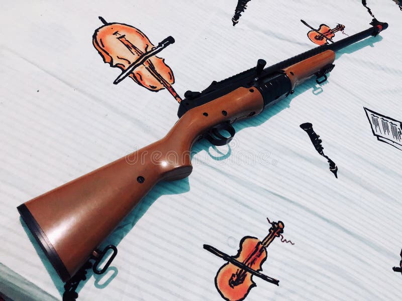 M1941 Johnson Rifle Airsoft Gun Stock Image - Image of wwii, rifle ...