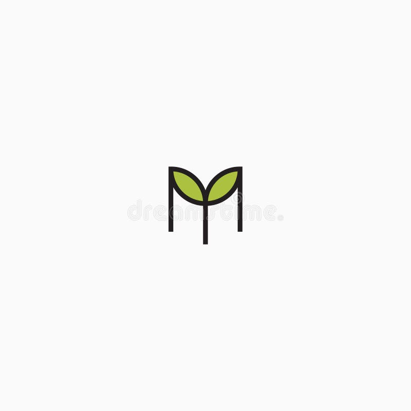 Letter M Leaf Logo Icon Design Template. Nature, Leaf, Eco, Initials ...
