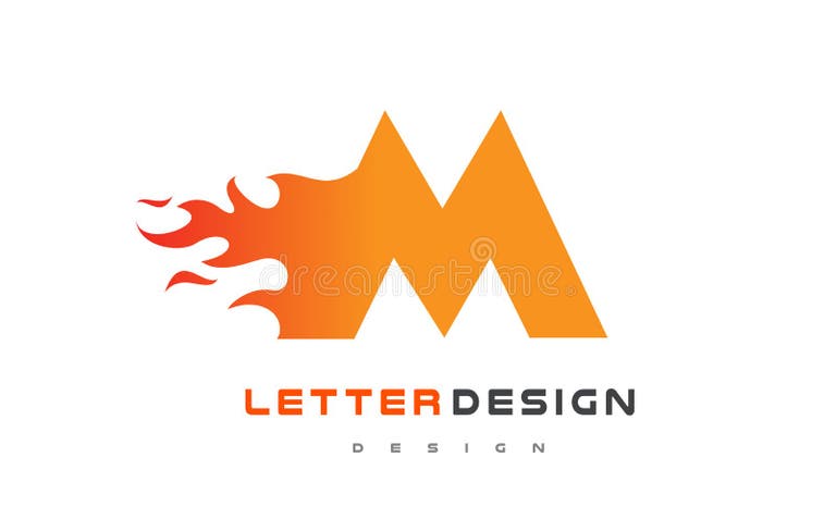 Fire Letter M Stock Illustrations – 502 Fire Letter M Stock ...
