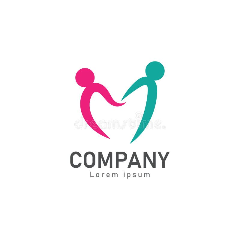 M Letter People Logo Vector Stock Vector - Illustration of abstract ...