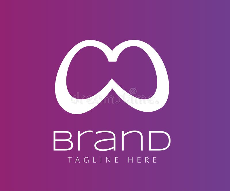 Letter M Logo Design. Letter M with Infinity Logo Stock Vector ...