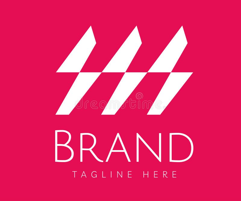 Letter M Logo Design. Letter M with Lightning Logo Stock Vector ...