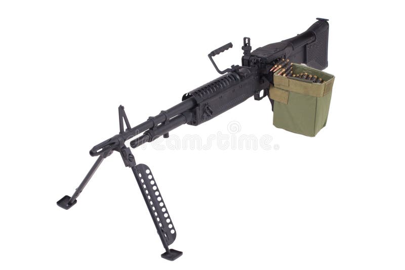 M60 Machine Gun Stock Photo - Image: 32014810