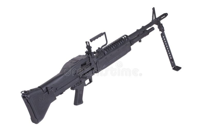M60 machine gun stock image. Image of defend, firearm - 33193623