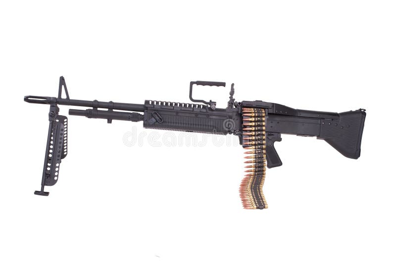 M60 machine gun stock photo. Image of weapon, vietnam - 37939148