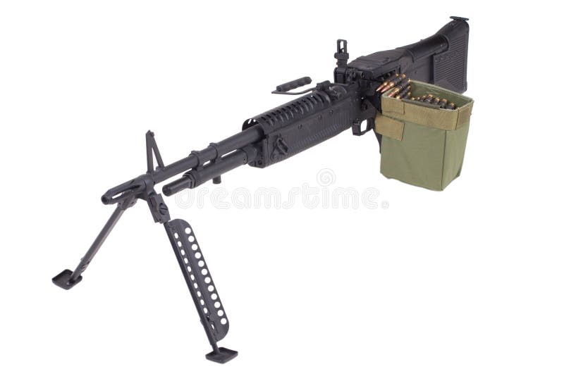 M60 Machine Gun on Position Stock Photo - Image of military, fire: 35659400