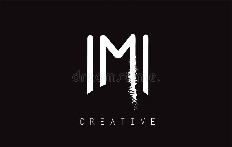 M Letter Design Brush Paint Stroke Stock Illustrations – 196 M Letter ...