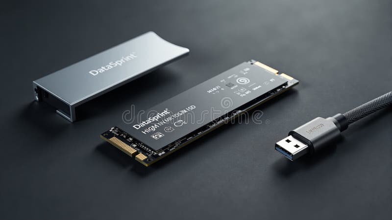 Portable Ssd Enclosure Stock Illustrations – 9 Portable Ssd Enclosure ...