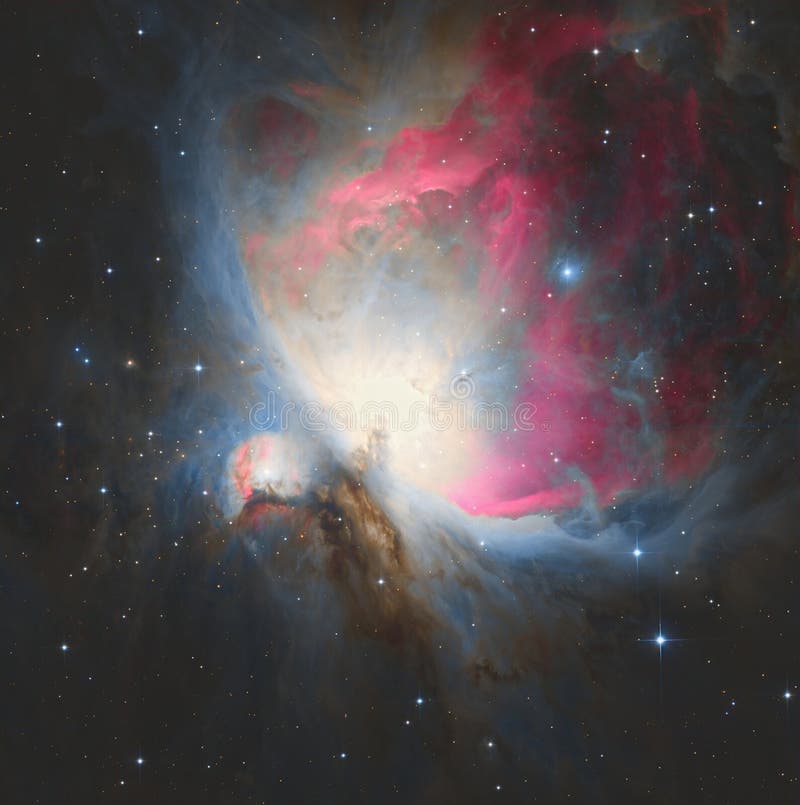 M42 or Orion Nebula stock image. Image of astrophotography - 306882579