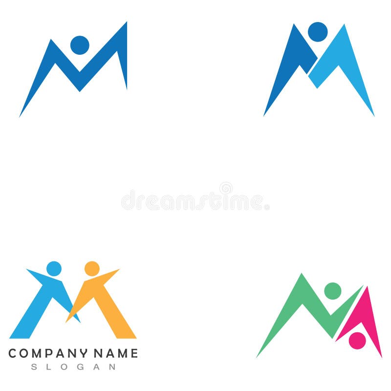 M People Logo Stock Illustrations – 943 M People Logo Stock ...