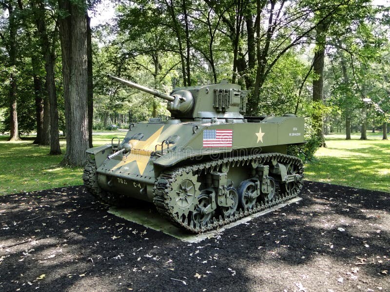 M5 Stuart Light Tank immagine stock. Immagine di serbatoio - 71991521