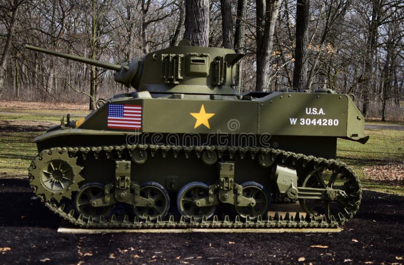 M5 Stuart Tank image stock. Image du petit, armure, illustration ...