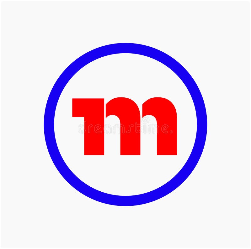 1M Typography Lettering Icon. 1M Logo Vector Stock Vector ...