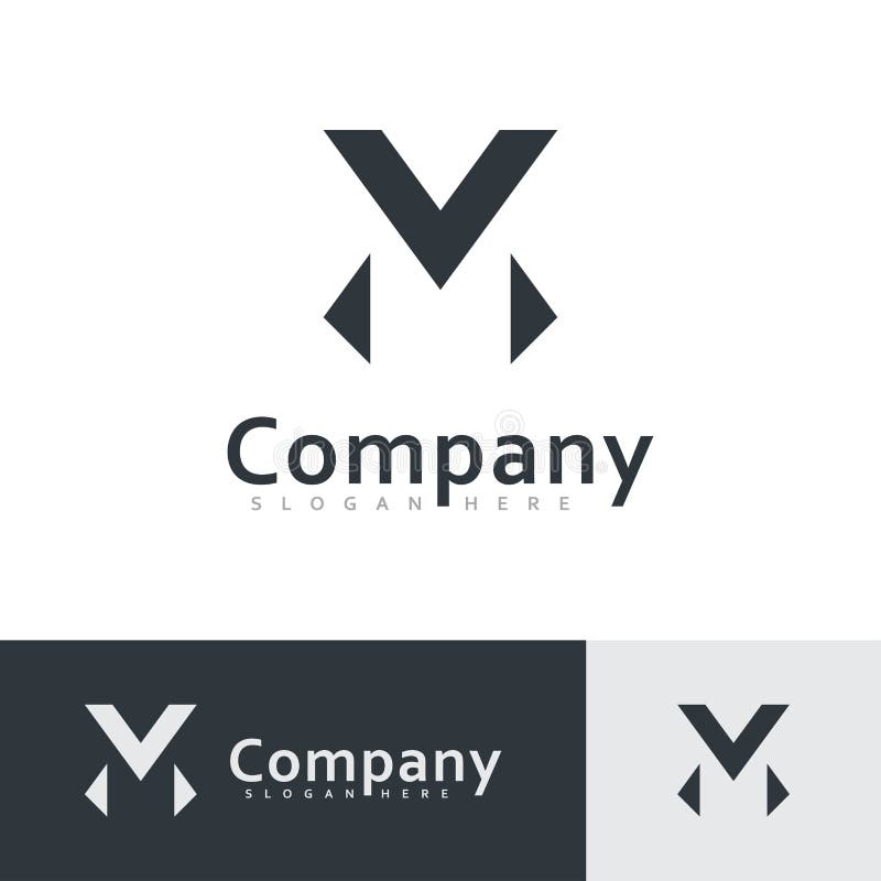 M and V MV Logo Vector Design, Creative Initial Logo Vector Design ...