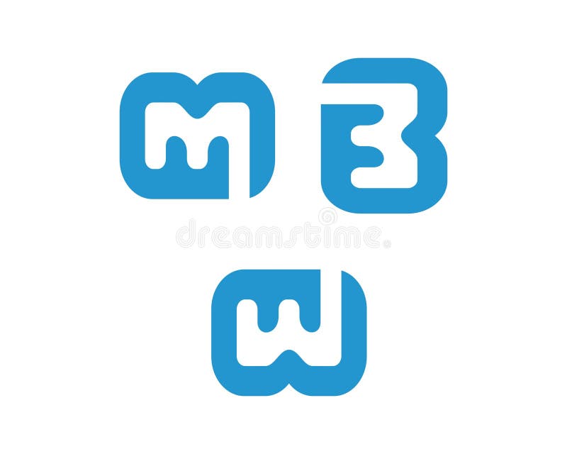 M w b logo icon stock vector. Illustration of brand - 302118213