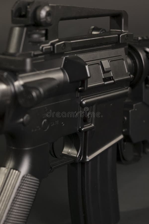 M4 Assault Rifle Variants stock image. Image of military - 12554975