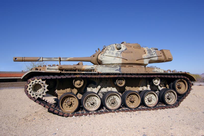 M47 Patton tank stock image. Image of mechanized, power - 4721813
