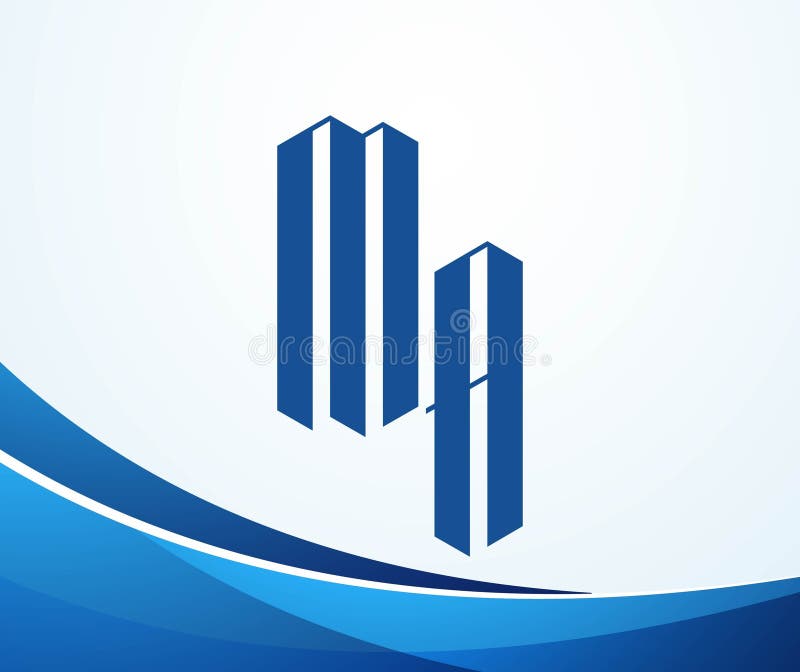 MA Alphabet Letter Logo Design Template Elements Stock Vector ...