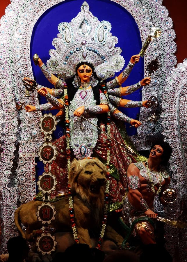 Ma Durga stock photo. Image of hinduism, bengali, durga - 53354286