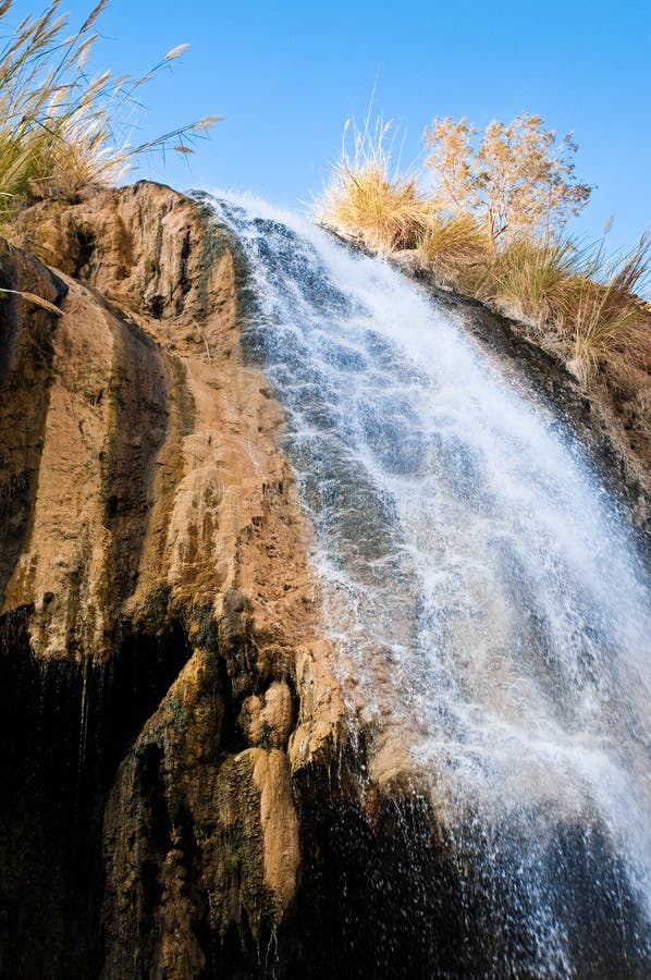 Waterfall in Hot Springs SD Stock Image - Image of sandstone, waterfall ...
