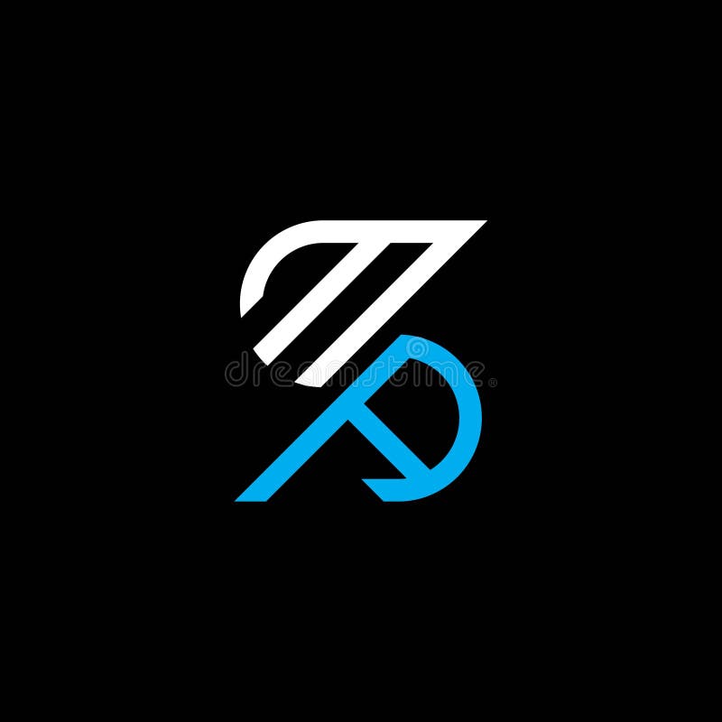 MA Letter Logo Creative Design with Vector Graphic, Stock Vector ...