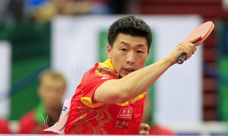 Ma Long (CHN) editorial stock photo. Image of pingpong - 14661188