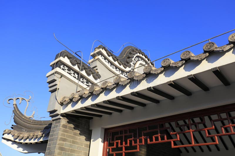 Ma Tau Wallwatts of Jiangnan Style in China Stock Image - Image of ...