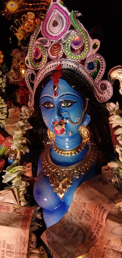 Maa di Kali fotografia stock. Immagine di vivo, fotographia - 135448360