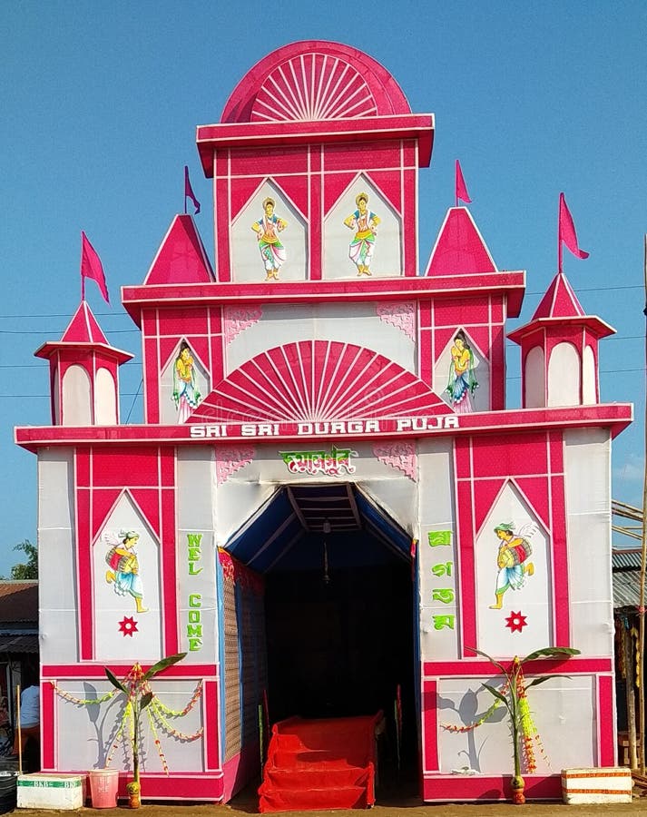 Maa Durga Temple stock photo. Image of white, temple - 135501732