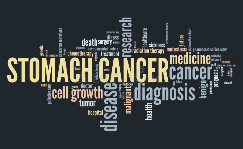 Maagkanker, Maagcarcinoom, Illustratie Stock Illustratie - Illustration ...