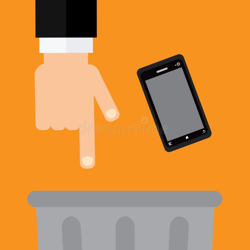 Maak Een Rommel Van Geen Teken Vector Illustratie - Illustration of ...