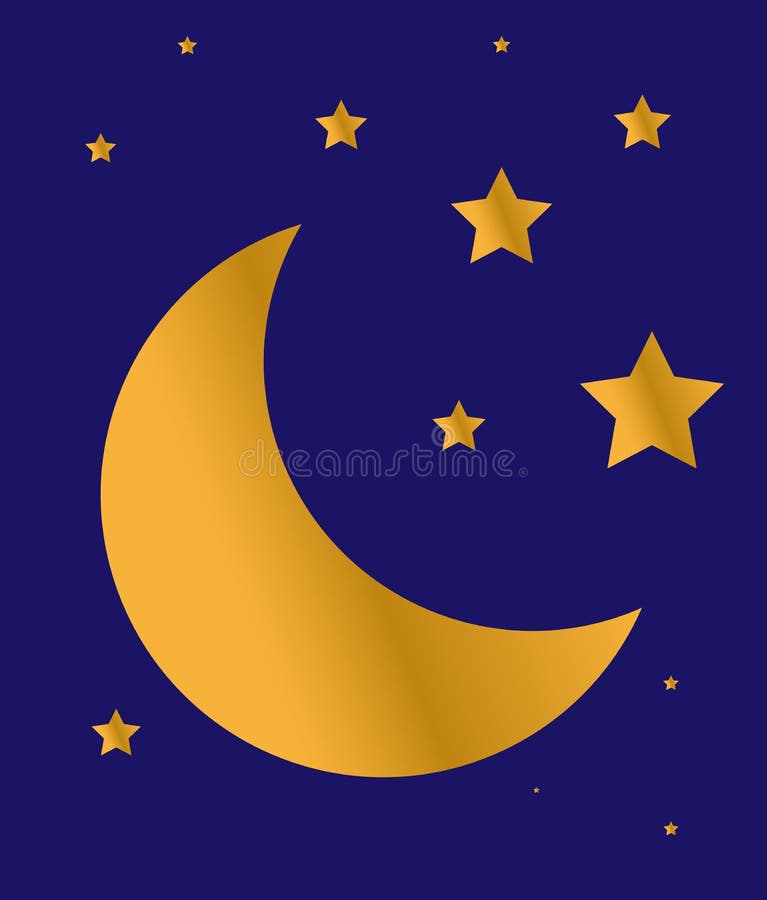 Maan Logo Icon stock illustratie. Illustration of licht - 82257808