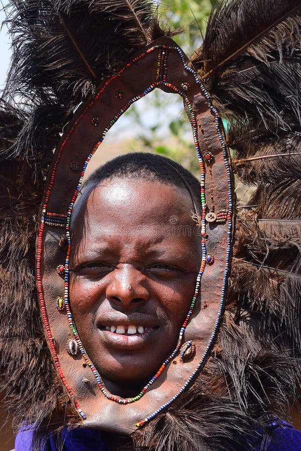 Maasai man, Kenya redaktionell foto. Bild av parkera - 68851550