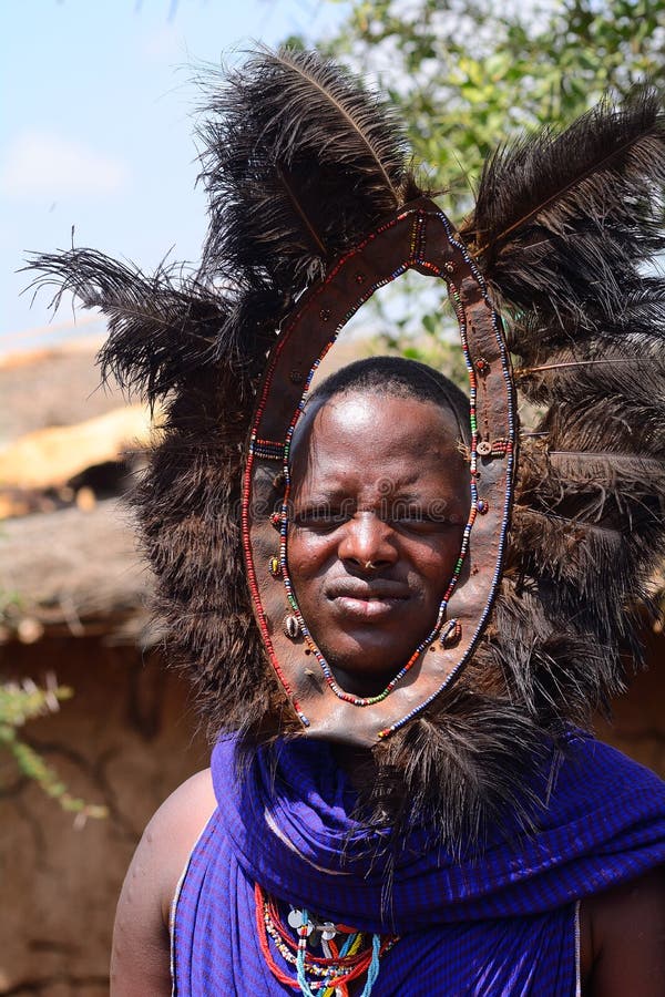 Maasai man, Kenya editorial stock photo. Image of african - 68851558