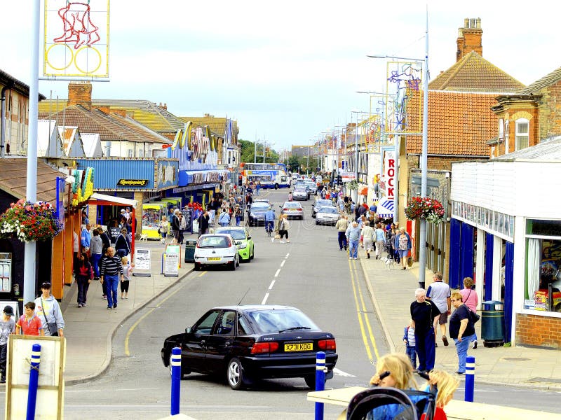 Mablethorpe Lincolnshire. redaktionell fotografering för bildbyråer ...