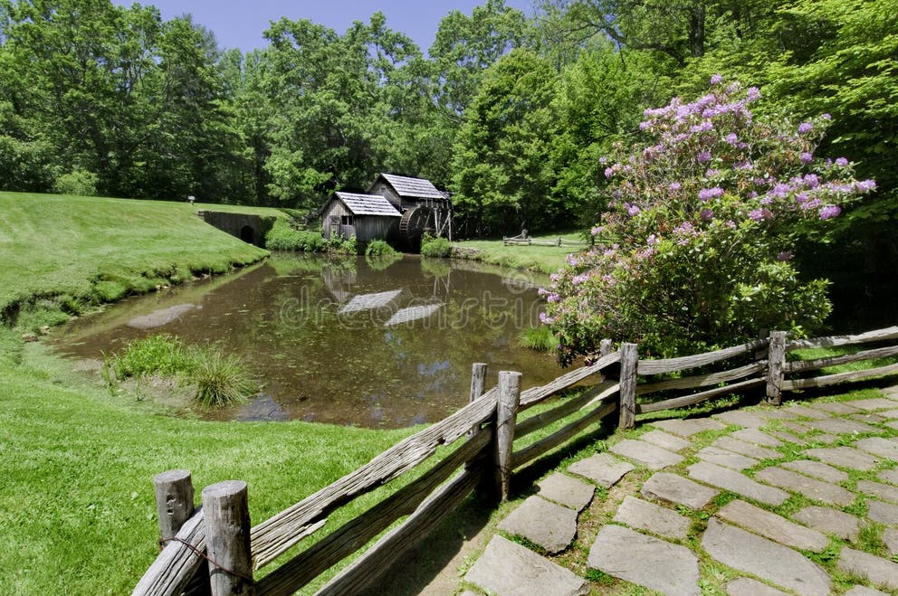 Mabry Mill stock image. Image of mabry, house, floyd - 14785255