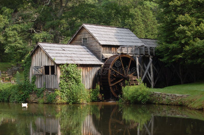 Mabry Mill 2 stock image. Image of primitive, ridge, tourist - 39807335