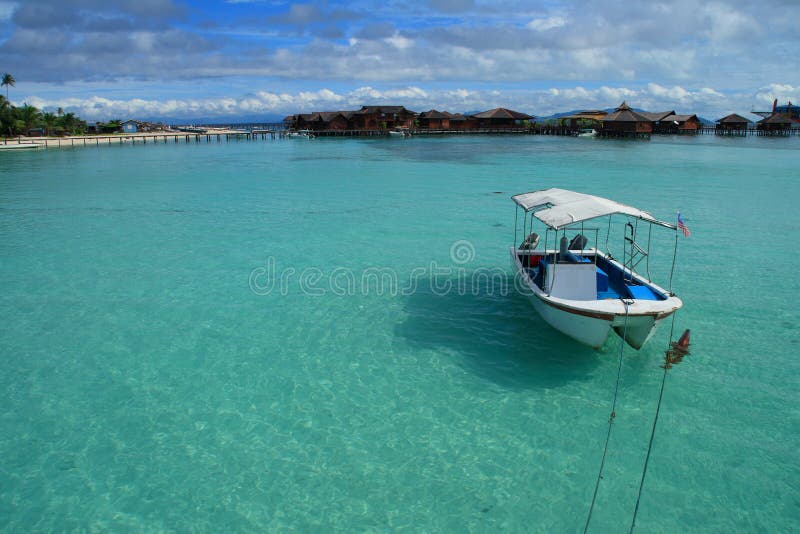 Mabul Island stock image. Image of season, nature, heat - 6024923
