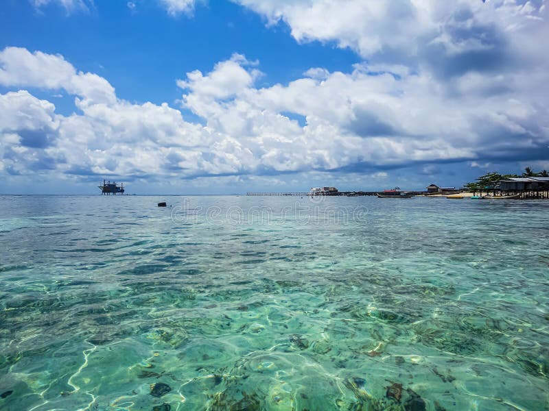 Mabul island at Malaysia stock photo. Image of summer - 50245554