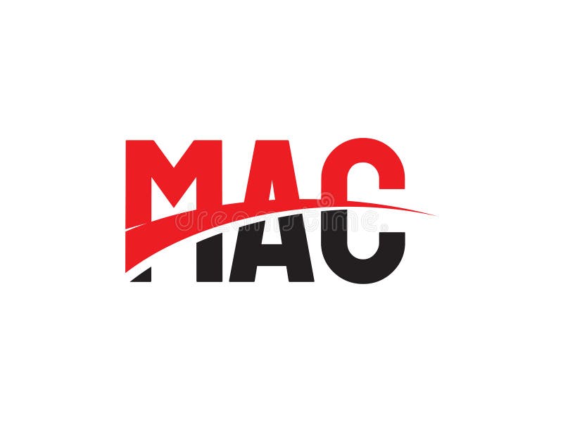 MAC Letter Initial Logo Design Stock Vector - Illustration of creative ...