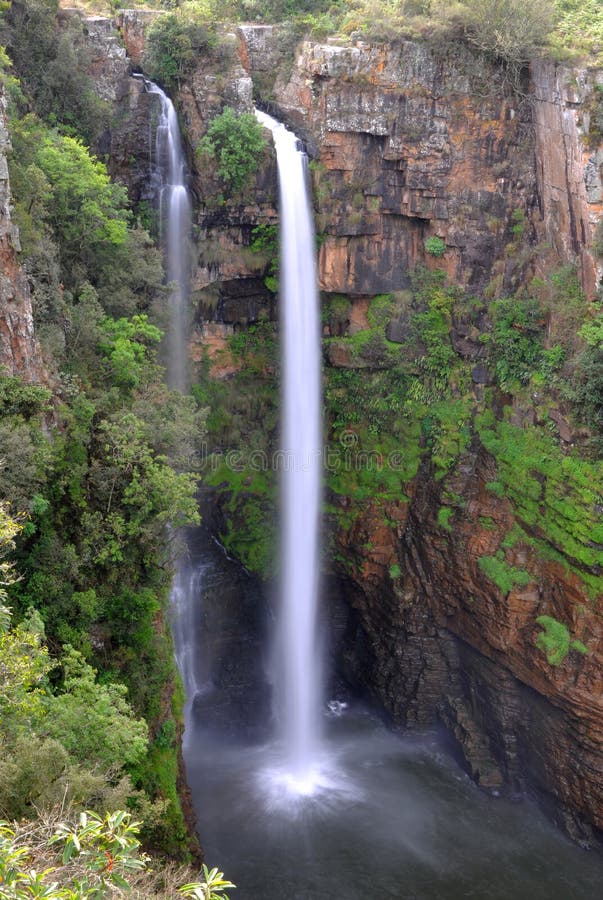 Mac Mac Waterfall, South Africa Stock Image - Image of freshness ...