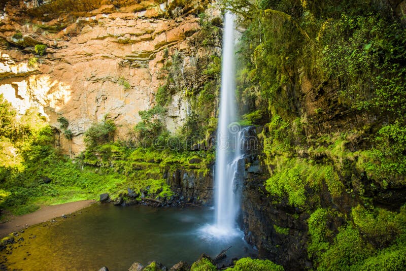 The Mac-Mac River Falls in South Africa Stock Image - Image of fall ...