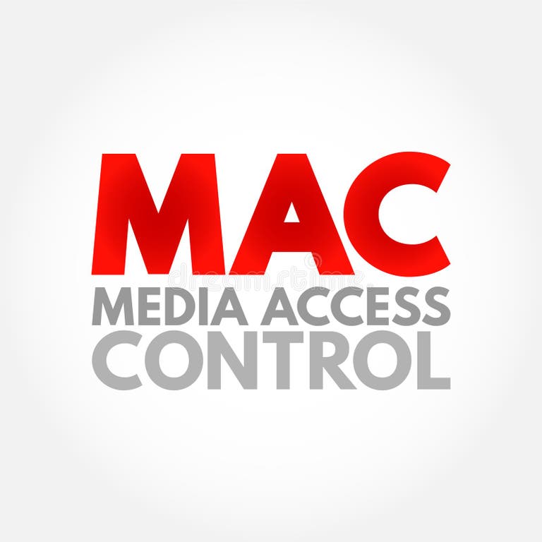 MAC Media Access Control - Network Data Transfer Policy that Determines ...